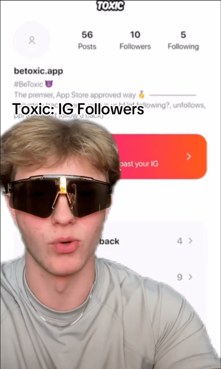 Toxic: Track IG users privately